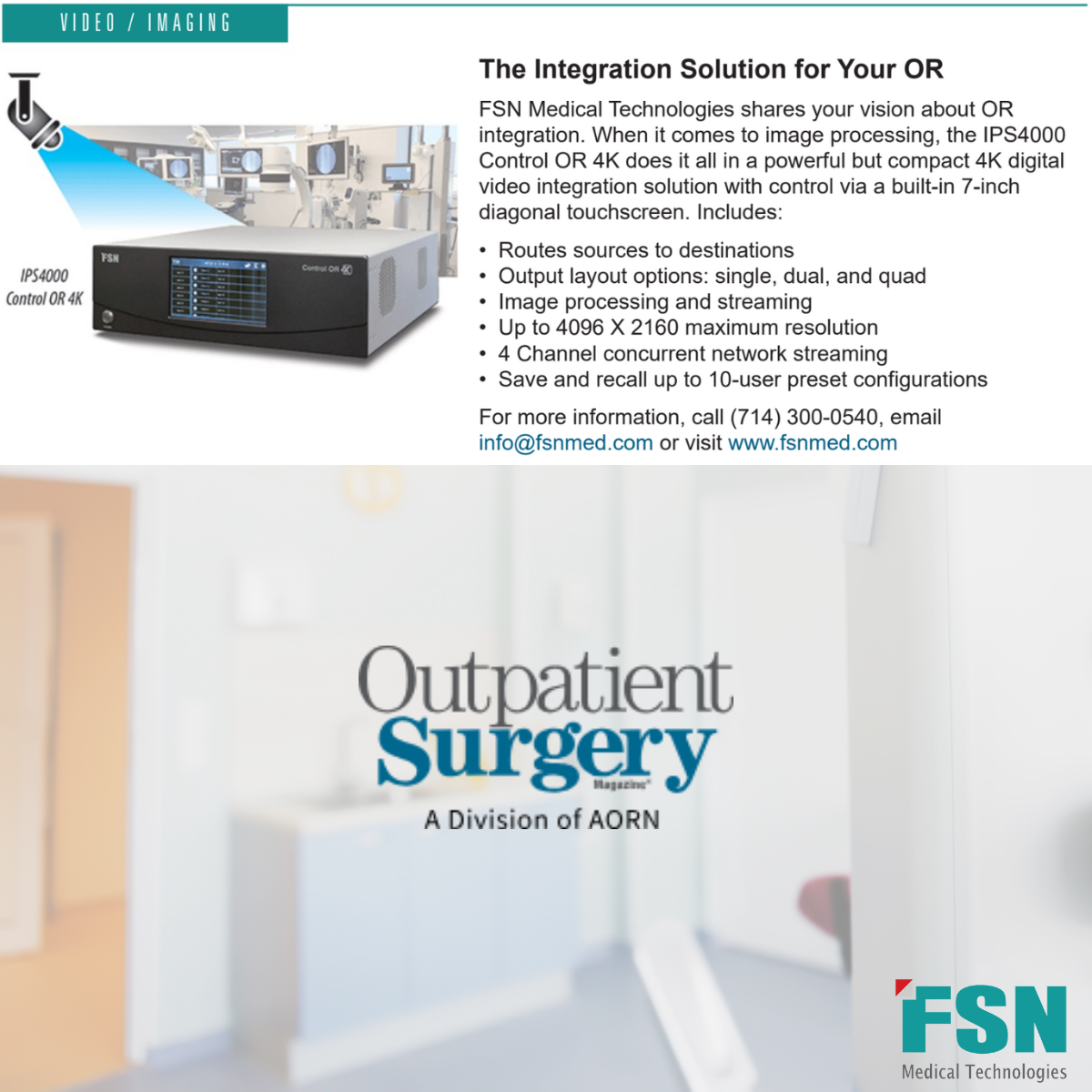 FSN IPS4000 OR Integration