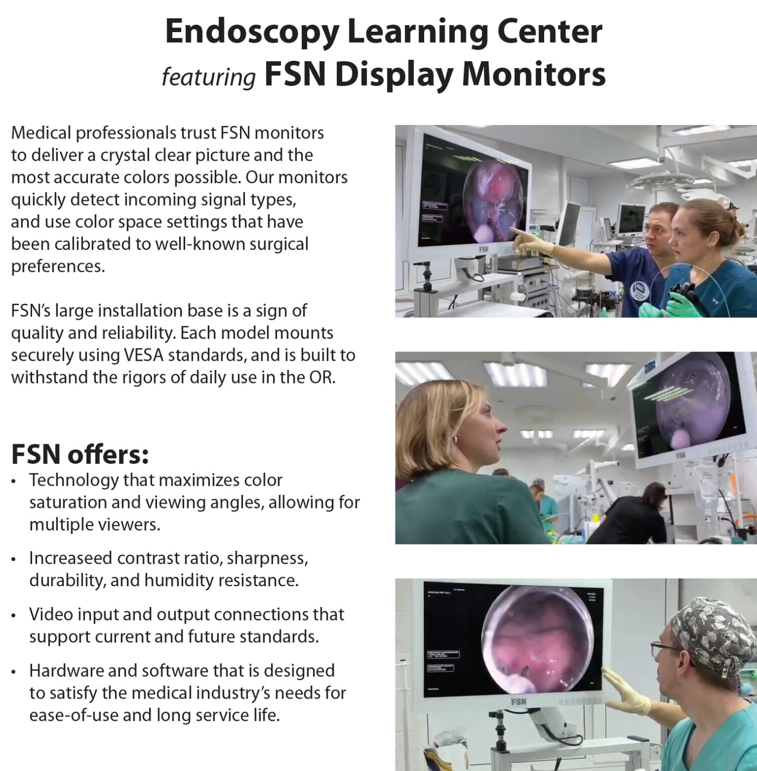 FSN Used for Endoscope Training - FSN Medical Technologies